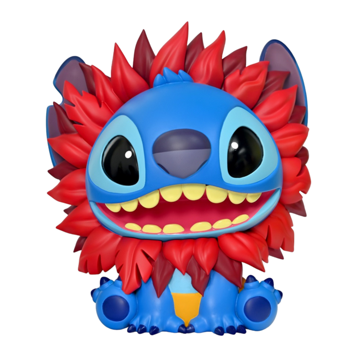 Lilo & Stitch - Stitch in Lion King Costume Figural PVC Bank – Joshua ...